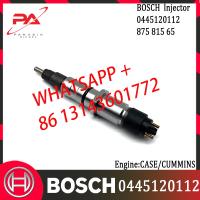 China Original Diesel Common Rail Injector 0445120112 0445120115 0445120144 for CASE CUMMINS for sale