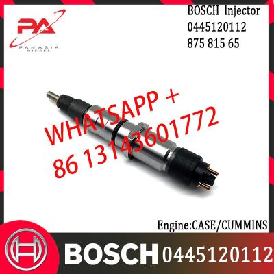 China Original Diesel Common Rail Injector 0445120112 0445120115 0445120144 for CASE CUMMINS for sale