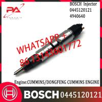 China Original Diesel Common Rail Injector 0445120121 0445120122 0445120123 for Cummins Engine for sale