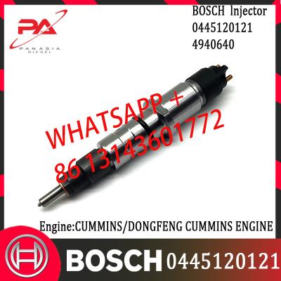 China Original Diesel Common Rail Injector 0445120121 0445120122 0445120123 for Cummins Engine for sale