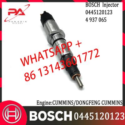 China Original Diesel Common Rail Injector 0445120121 0445120122 0445120123 for Cummins Engine 4937065 for sale