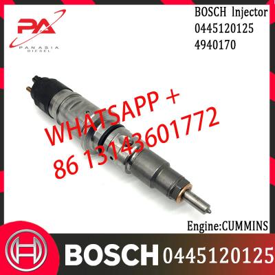 China Original Diesel Common Rail Injector 0445120125 0445120132 for Cummins 4940170 for sale