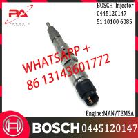 China Original Diesel Common Rail Injector 0445120147 0445120219 for MAN TEMSA 51101006085 for sale