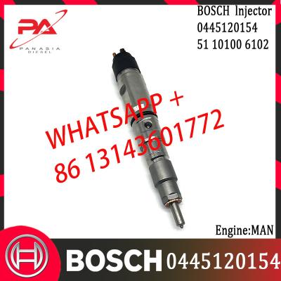 China Original Diesel Common Rail Injector 0445120154 0445120155 for MAN 51101006107 for sale