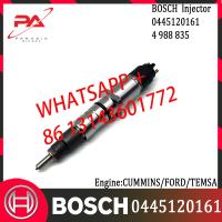 China Original Diesel Common Rail Injector 0445120161 4988835 for Cummins Ford Temsa for sale