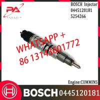 China Original Diesel Common Rail Injector 0445120181 0445120184 0445120185 0445120187 5254266 4981077 for CUMMINS for sale