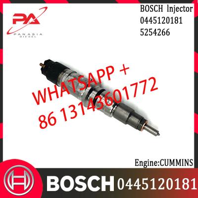 China Original Diesel Common Rail Injector 0445120181 0445120184 0445120185 0445120187 5254266 4981077 for CUMMINS for sale