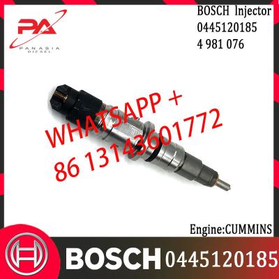 China Original Diesel Common Rail Injector 0445120185 for CUMMINS 4981076 4983514 for sale