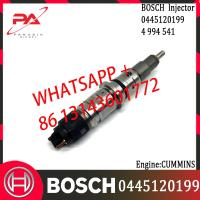 China Original Diesel Common Rail Injector 0445120193 0445120199 for Cummins 4994541 for sale