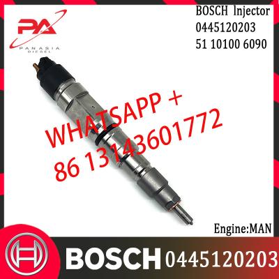 China Original Diesel Common Rail Injector 0445120203 0445120218 0445120220 for MAN 51101006090 for sale