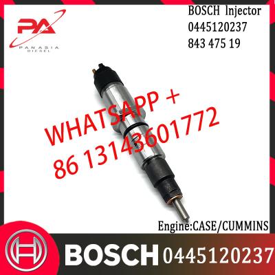 China Original Diesel Common Rail Injector 0445120237 0445120240 0445120112 for CASE CUMMINS 84347519 for sale