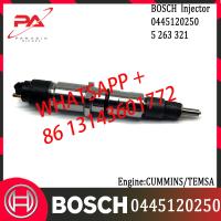 China Original Diesel Common Rail Injector 0445120161 0445120250 4988835 5263321 for Cummins Ford Temsa for sale