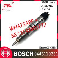China Original Diesel Common Rail Injector 0445120251 5263314 for Cummins Engine for sale