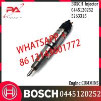 China Original Diesel Common Rail Injector 0445120252 0445120253 0445120256 for CUMMINS 5263315 for sale
