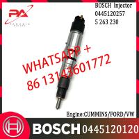 China Original Diesel Common Rail Injector 0445120094 0445120120 0445120257 for Cummins Ford VW 5263230 for sale