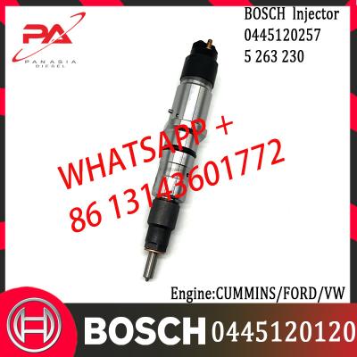 China Original Diesel Common Rail Injector 0445120094 0445120120 0445120257 for Cummins Ford VW 5263230 for sale