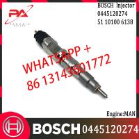 China Original Diesel Common Rail Injector 0445120274 0445120275 0445120276 for MAN 51101006138 for sale