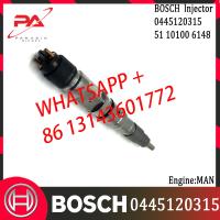China Original Diesel Common Rail Injector 0445120315 0445120316 0445120341 0445120353 for MAN 51101006148 for sale