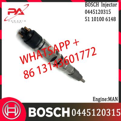 China Original Diesel Common Rail Injector 0445120315 0445120316 0445120341 0445120353 for MAN 51101006148 for sale
