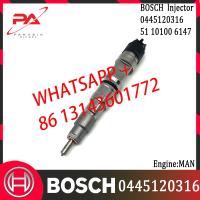 China Original Diesel Common Rail Injector 0445120316 0445120341 for MAN 51101006147 for sale