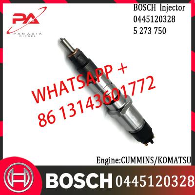 China Original Diesel Common Rail Injector 0445120328 5273750 for CUMMINS KOMATSU 5263262 5268436 for sale