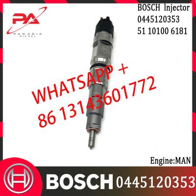 China Original Diesel Common Rail Injector 0445120353 0445120354 0445120355 0445120420 for MAN 51101006181 51101006180 for sale