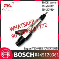 China Original Diesel Common Rail Injector 0445120361 5801479314 for SFH Powertrain for sale