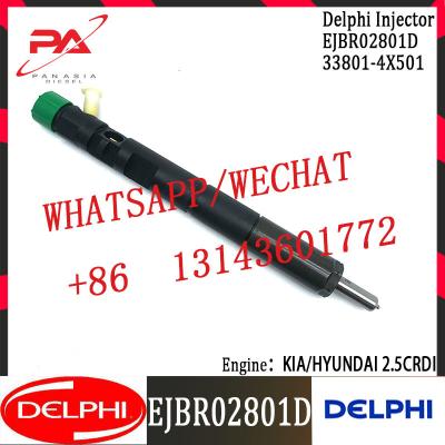 China Original Diesel Fuel Injector EJBR03601D EJBR02801D for KIA HYUNDAI 2.9CRDI Engine Standard Size for sale