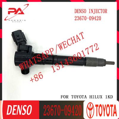 China Common Rail Fuel Injector 295700-0550 23670-09420 for Toyota Fortuner Hilux Land Cruiser 1GD-FTV for sale