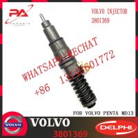 China Common Rail Diesel Fuel Injector 3801369 4 Pin BEBE4D18002 for Volvo Truck PENTA MD13 for sale