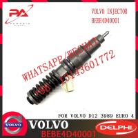 China Diesel Engine 4 Pins Fuel Injector 20564425 BEBE4D10001 BEBE4D29001 BEBE4D40001 for Volvo D12 Bus for sale