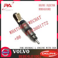 China Diesel Fuel Injector BEBE4L01002 BEBE4L01102 for HYUNDAI L Engine 33800-84710 Repair Kit for sale