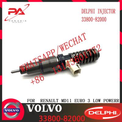 China BEBE4D19001 Delphi Electronic Unit Injector 33800-82000 Common Rail Diesel Fuel Injector for Volvo for sale