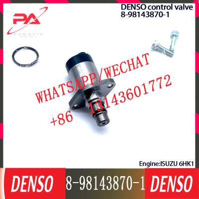 China Control Valve Regulator SCV Valve 8-98143870-1 for ISUZU 6HK1 Denso 24V for sale