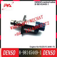 China DENSO Control Valve 8-98145449-1 SCV Regulator for ISUZU FC 6HK1-TC 24V for sale