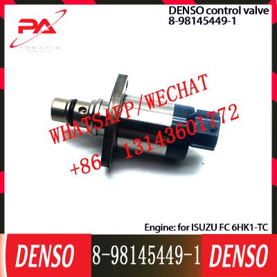 China DENSO Control Valve 8-98145449-1 SCV Regulator for ISUZU FC 6HK1-TC 24V for sale