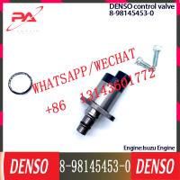 China DENSO SCV Control Valve Regulator 8-98145453-0 for ISUZU Diesel Engines for sale
