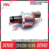 China DENSO SCV Control Valve Regulator 294200-0190 for HINO J08E ISUZU Forward 24V for sale