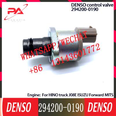 China DENSO SCV Control Valve Regulator 294200-0190 for HINO J08E ISUZU Forward 24V for sale