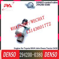China DENSO Control Valve 294200-0380 SCV Regulator for Toyota RAV4 Tractor S450 24V for sale