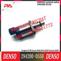 China DENSO Control Valve 294200-0550 SCV Regulator for Isuzu 6HK Hino J08C Tractor 6081T for sale