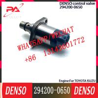 China DENSO Control Valve 294200-0650 SCV Regulator for Toyota Isuzu 24V for sale
