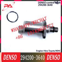 China DENSO Control Valve Regulator SCV Valve 294200-3640 for Hino Toyota N04C Engine for sale
