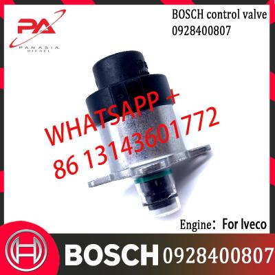China BOSCH Metering Solenoid Valve 0928400807 for Diesel Injection Systems 24V for sale
