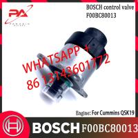 China BOSCH Metering Solenoid Valve F00BC80013 for Cummins QSK19 Engine 24V for sale
