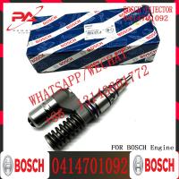 China Bosch Common Rail Fuel Injector 0414701092 1734493 for Scania DC13076A Engine for sale