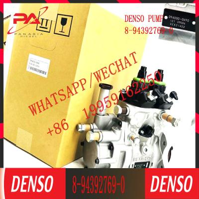 China Common Rail Injection Pump 094000-0306 8-94392769-6 8-94392769-0 for ISUZU 6HK1 1G852-51012 for sale