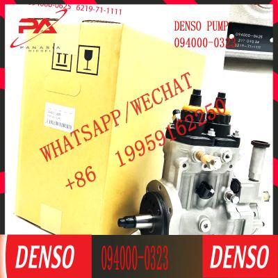 China Diesel Engine Fuel Pump 094000-0323 for Komatsu SA6D140E WA500-3 Loader for sale