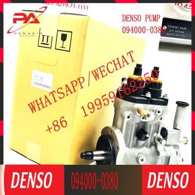 China Diesel Injection Pump 094000-0380 for Komatsu PC450-7 Denso Pump 12V for sale