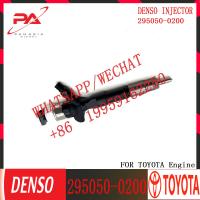 China New Diesel Fuel Injector 295050-0460 295050-0200 for Toyota 23670-30400 23670-30440 for sale